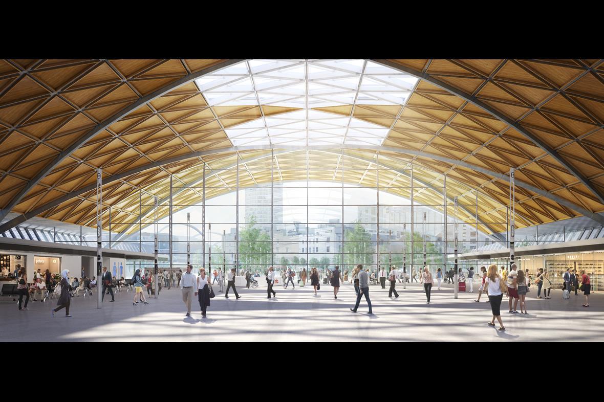 Grimshaw, WSP and Arup reveal new HS2 station designs | News | Building ...